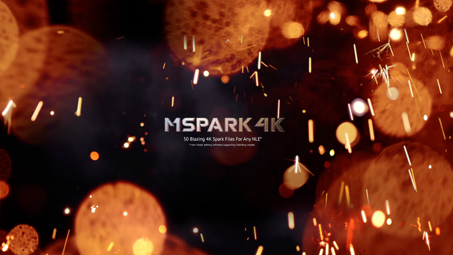 mSpark 4K — 50 Blazing 4K Spark Compositing Elements for Any NLE