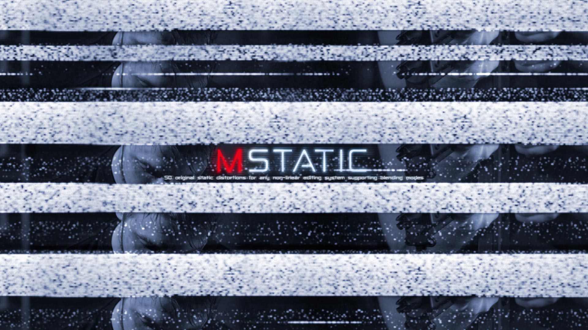 mStatic — Static Distortion Compositing Elements for Any NLE