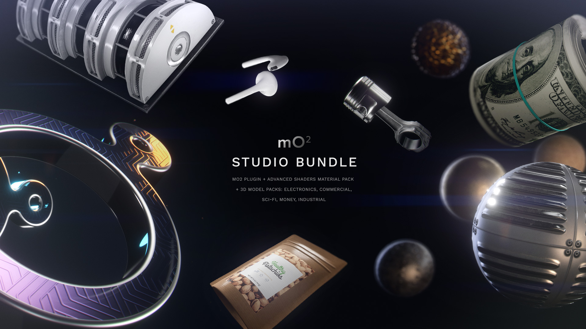 The Studio Bundle Element 3d Pro Shaders All 6 Model VIDEO COPILOT Pro