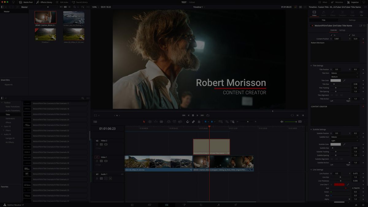 DaVinci Resolve Tutorials — MotionVFX