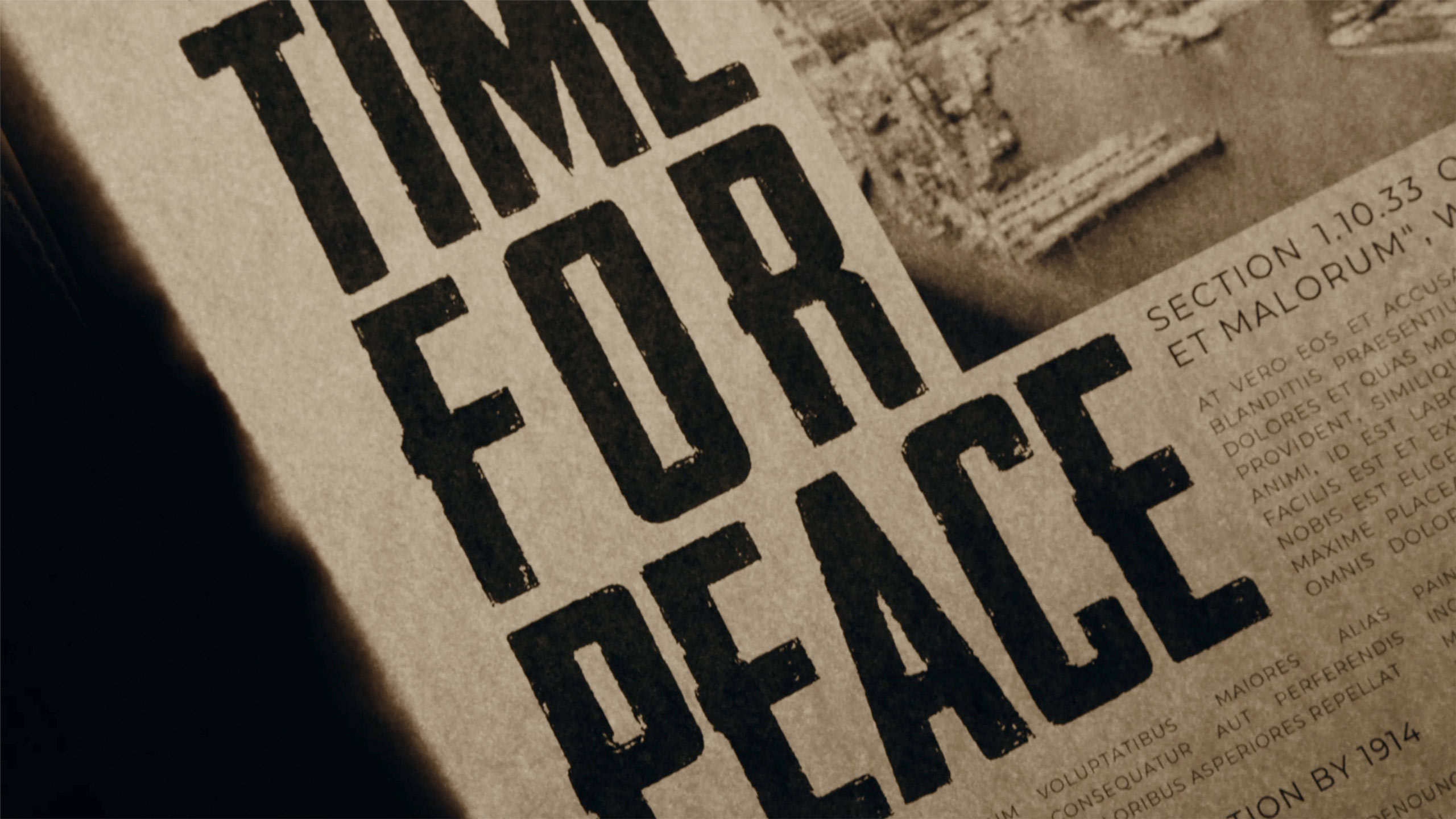 Remembering History Timeline 85 BPM for Final Cut Pro